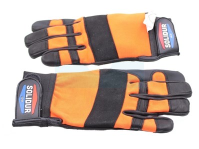 Gant tronçnneuse Solidur forest Taille 9 - Motoculture-Distri-Piece.Fr