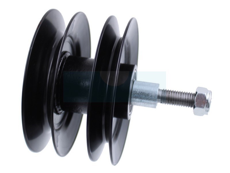 Poulie double + axe + roulement pour tracteur tondeuse MTD - Motoculture-Distri-Piece.Fr